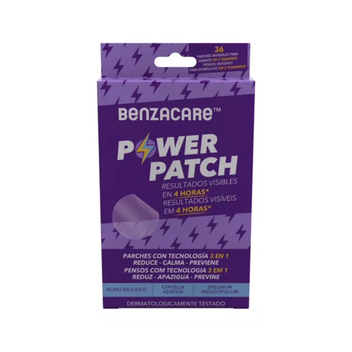 Benzacare – Power Patch – 36 parches. – Sanapiel Farmacia Dermatológica