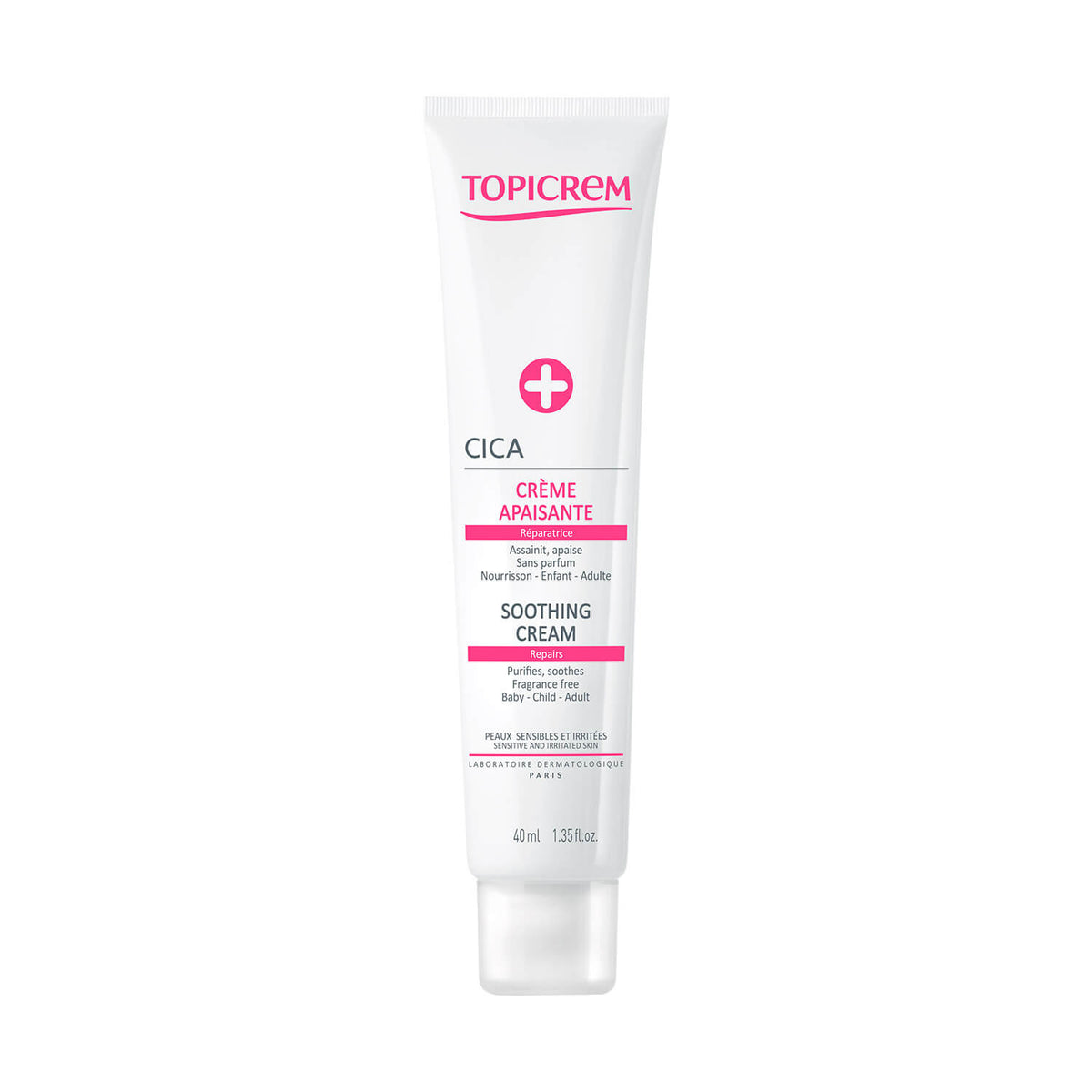 Topicrem - Cica Crema para la Piel Sensible Calmante - 40 ml ...