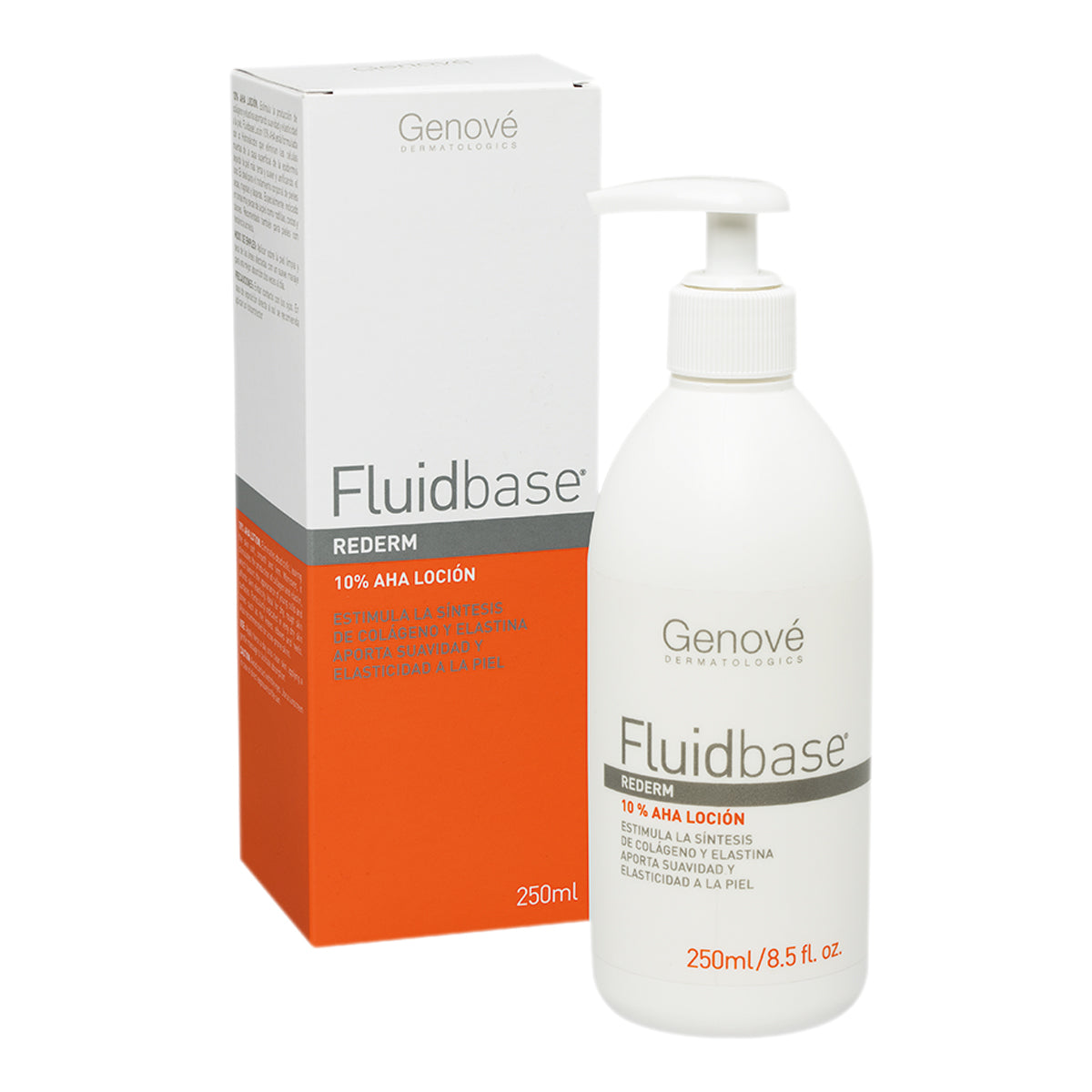 Genové - Fluidbase Rederm Loción AHA 10% Crema Hidratante – 250 ml ...