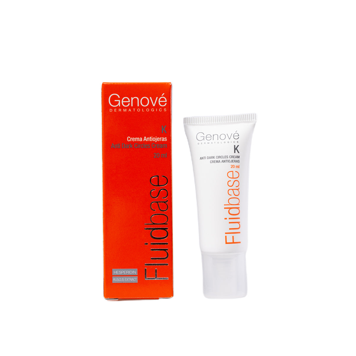 Genové - Fluidbase K Crema Contorno de Ojos Antiojeras – 20 ml ...