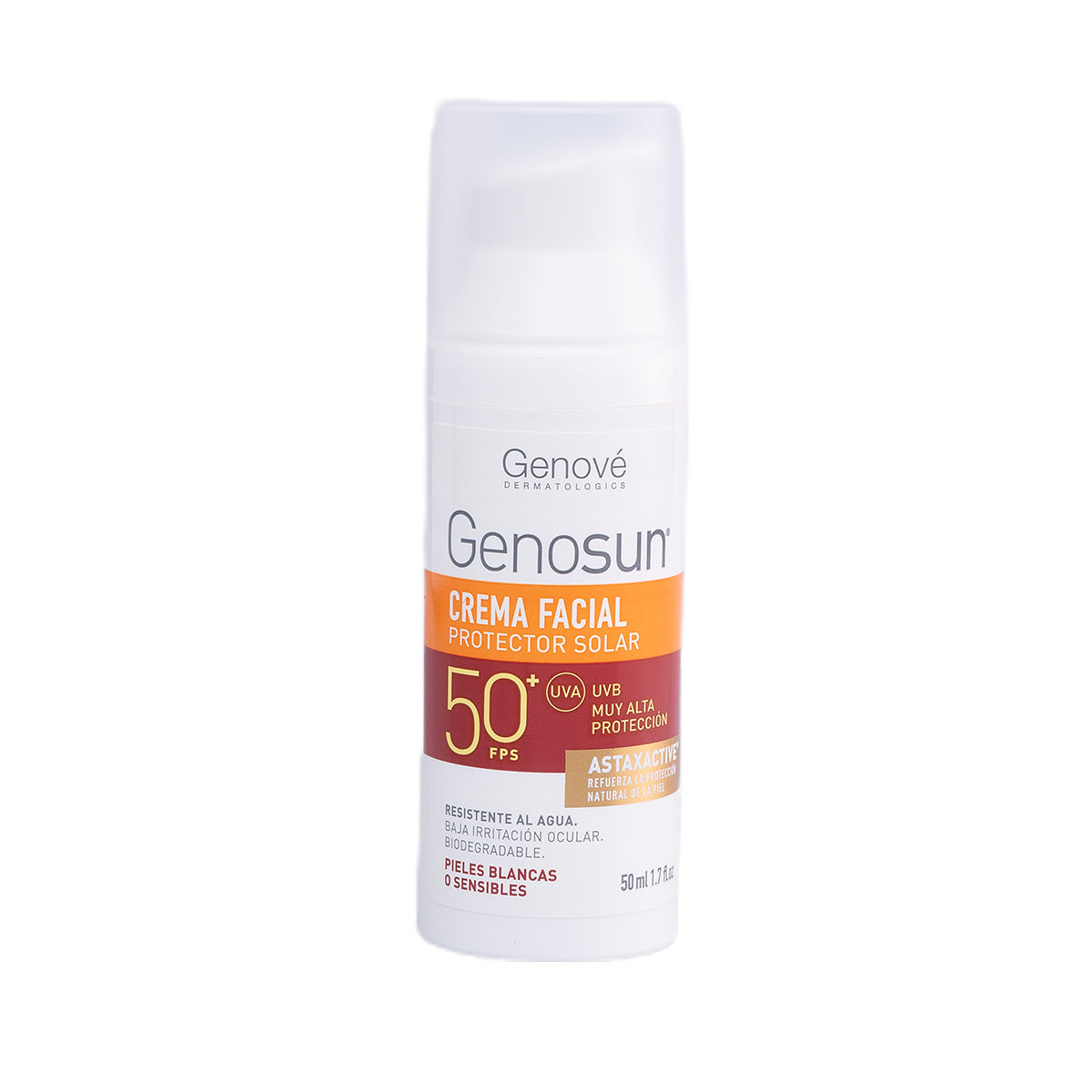 Genové - Genosun Protector Solar FPS 50+ Fluido Facial – 50 ml ...
