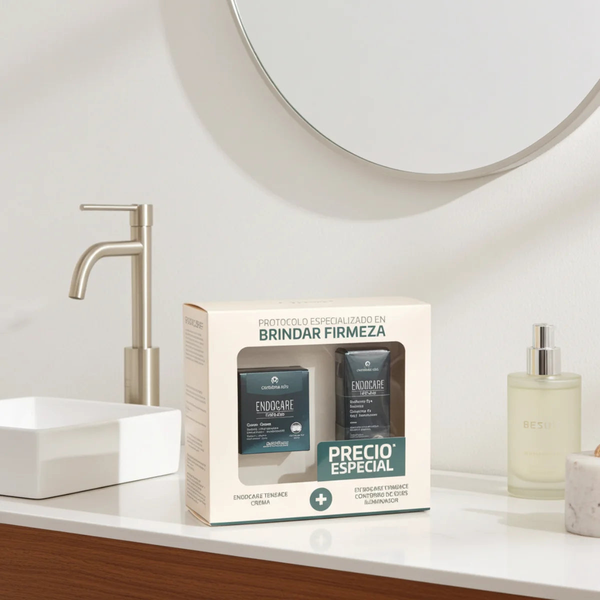 Cantabria Labs – Kit Endocare Tensage Crema + Contorno de Ojos Ilumina ...