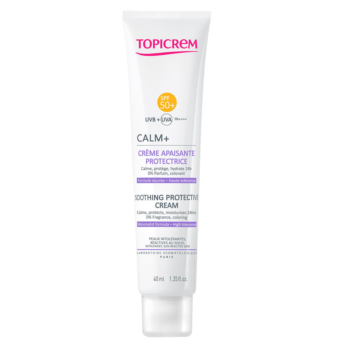 Topicrem - Crema para la Piel Sensible Calmante FPS 50+ - 40 ml ...