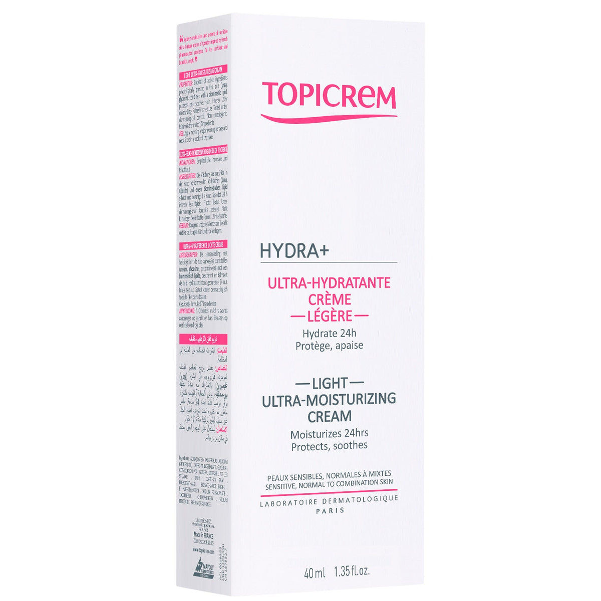 Topicrem - Crema para la Piel Sensible Ultra-hidratante Ligera - 40 ml ...
